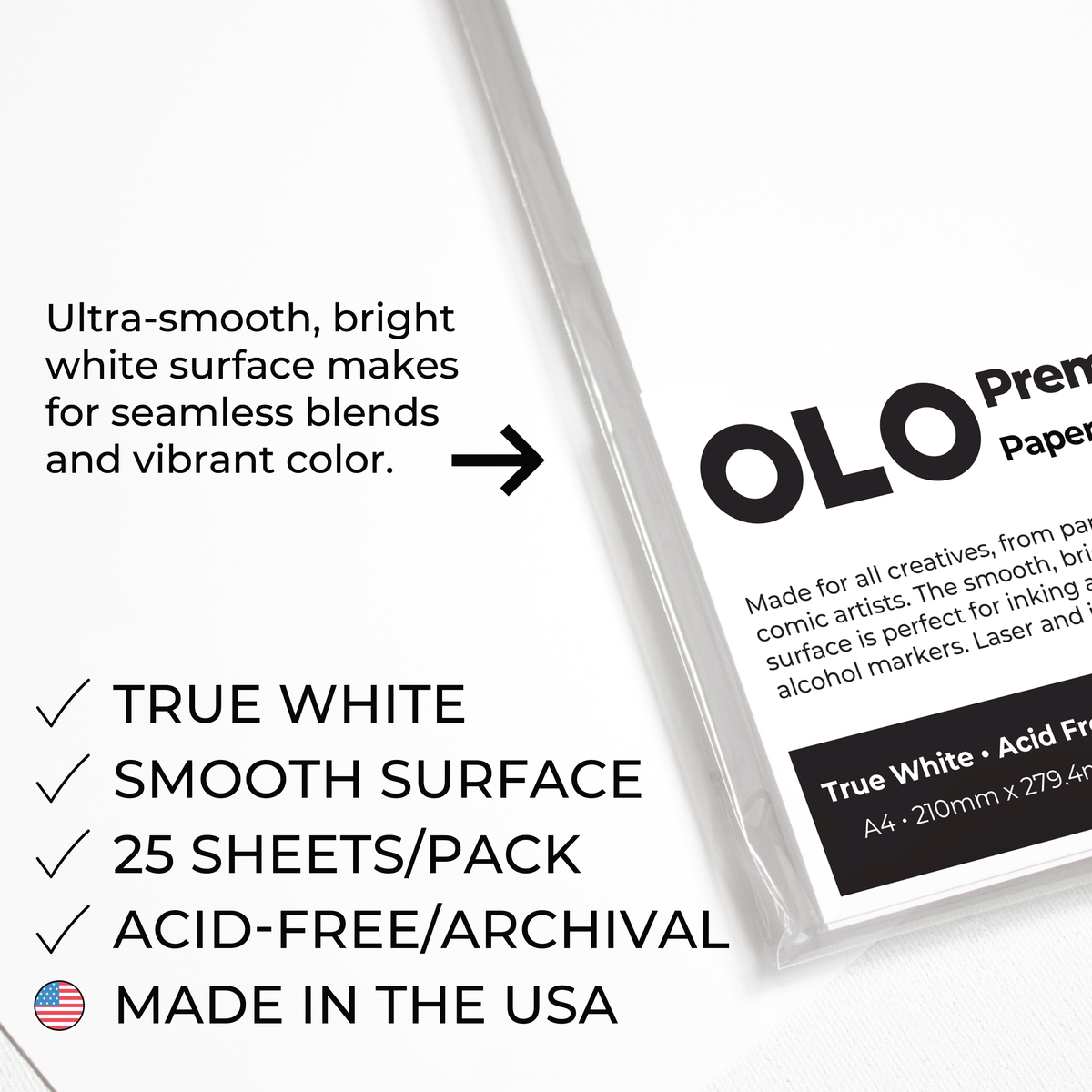 OLO Paper Pack A4 (25 Sheets) – OLO Marker Japan